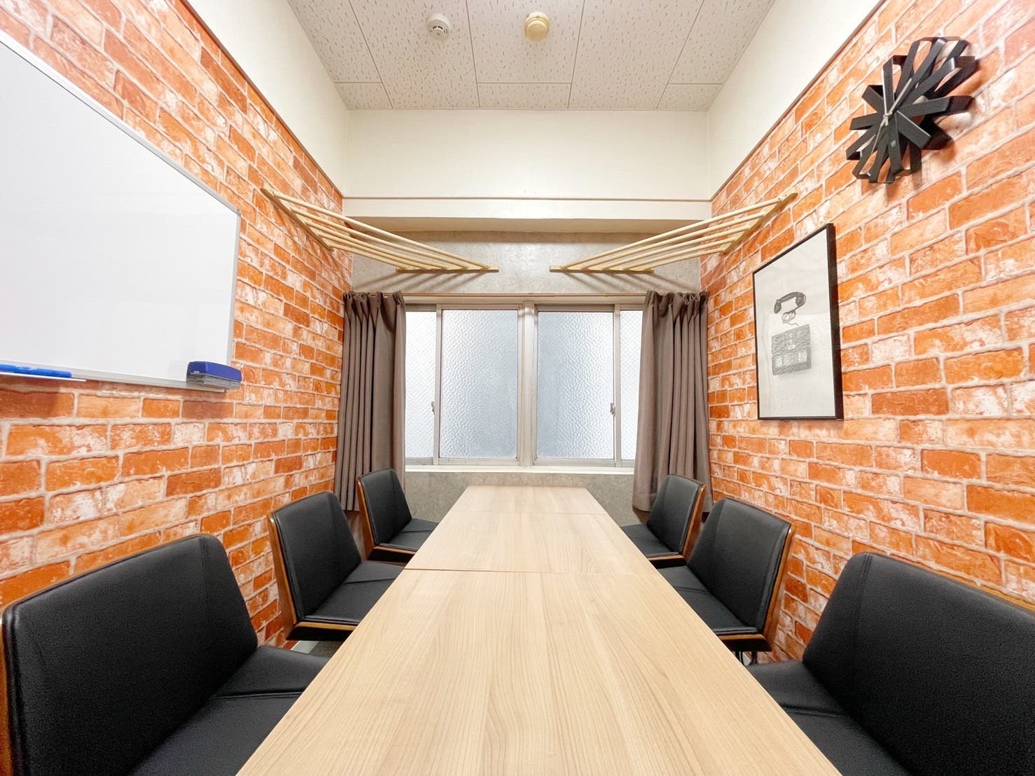 【たくすぺ名古屋Ａ★駅徒歩1分★駅から最も近い!】やすい・Wi-Fi♪会議・テレワーク★土足可・飲食可・傘不要♪の写真6