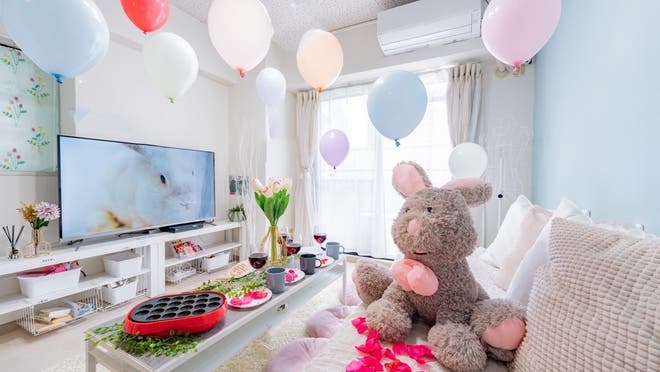 《ラビット高槻駅前》駅近90秒✨クリスマス装飾🎄女子会♡鑑賞会♡推し活♡おうちデートの写真4