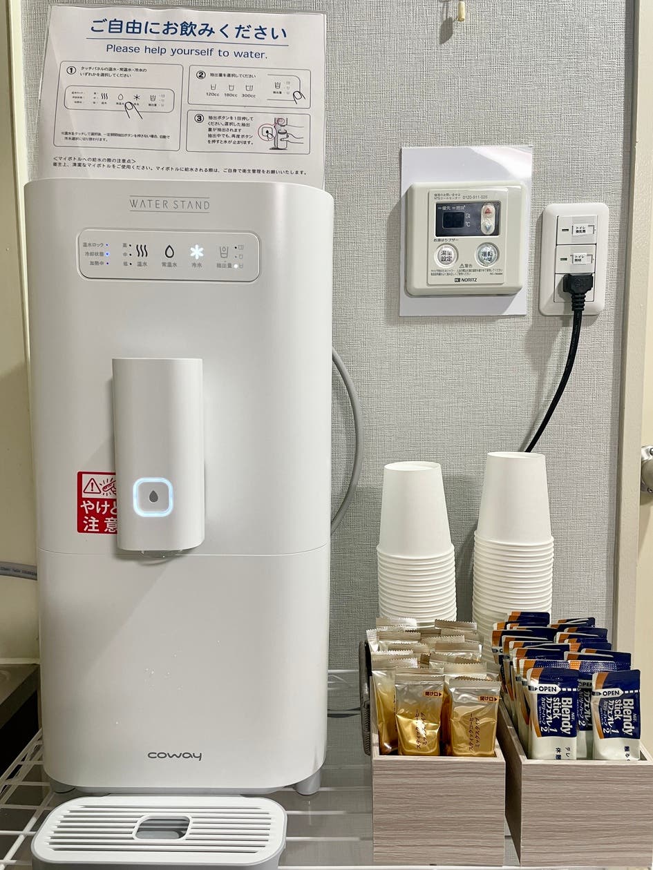 【New Open】京都駅徒歩4分 超高速Nuro光Wi-Fi・50インチモニタ・ウォータースタンド・空間除菌型空気清浄機完備!の写真13