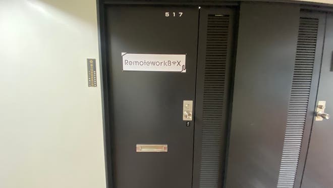 <RemoteworkBOX ニュー新橋ビル店【No.3】>完全個室⭐️Wi-Fi無料!/ 2時間以上の利用でお得!の写真7