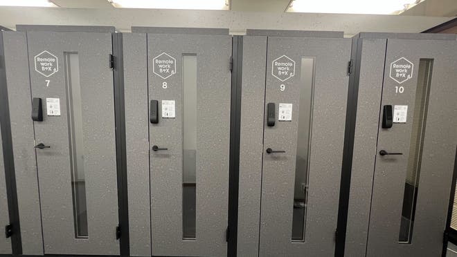 <RemoteworkBOX ニュー新橋ビル店【No.9】>完全個室⭐️Wi-Fi無料!/ 2時間以上の利用でお得!の写真4