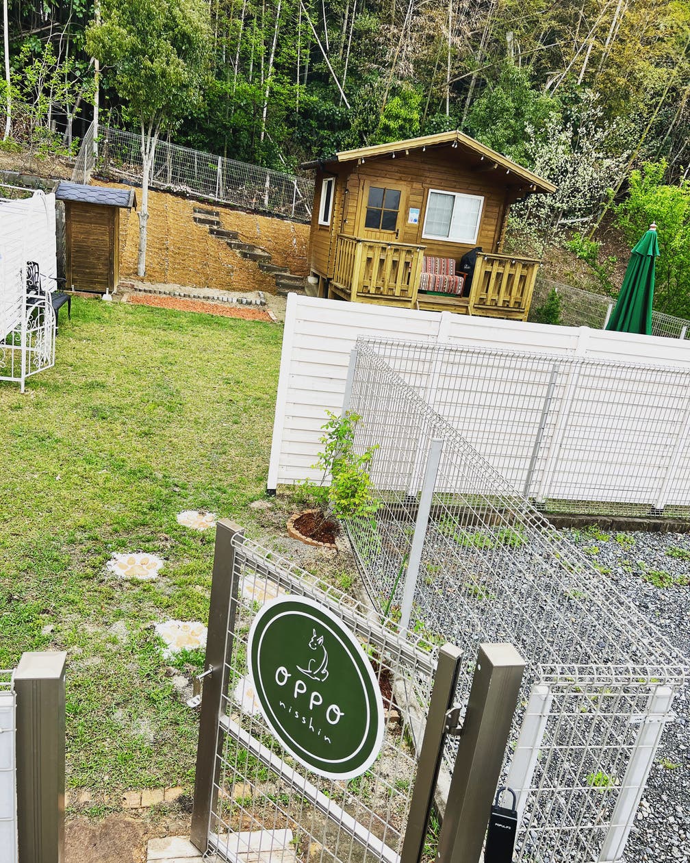 ★ワンちゃんも大喜び★完全貸切60坪で広々！貸切ドッグラン＆6畳ログハウスの写真7