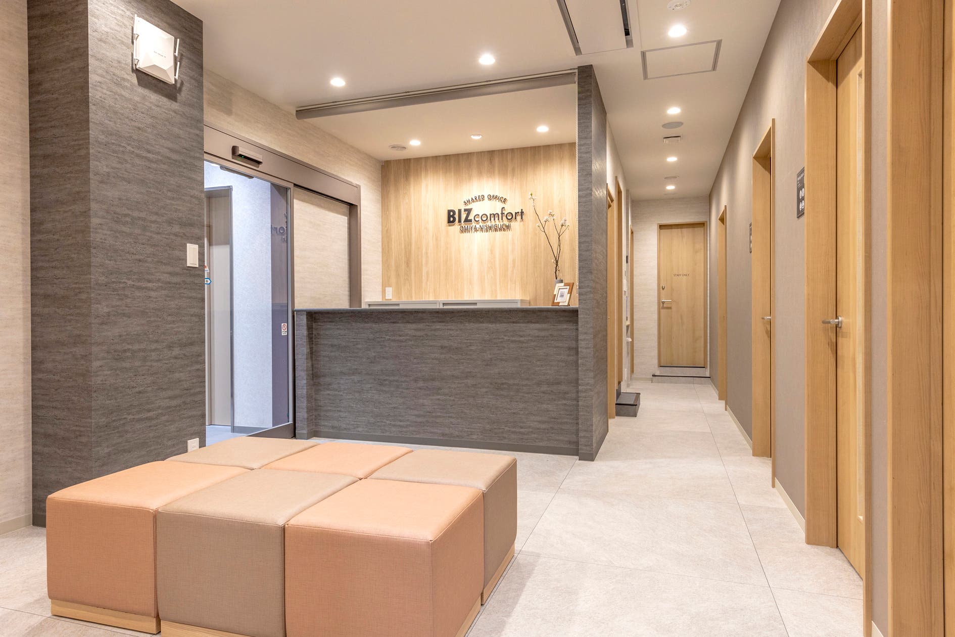 【大宮駅徒歩5分】BIZcomfort大宮西口　4名用会議室/完全個室/Wi-Fi完備/WEB会議/ホワイトボード/モニター有の写真6