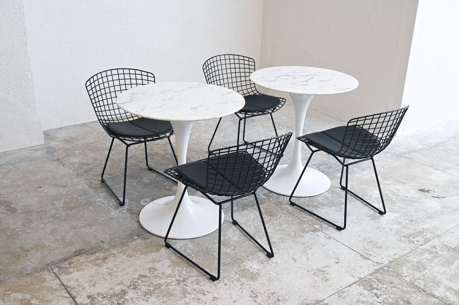 大理石柄　丸机の画像1