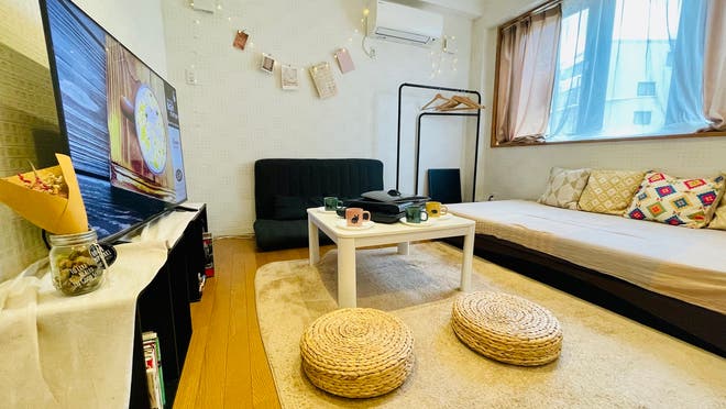 【JR大阪京橋5分】A301⏰24h当日予約可!キッチン/デイユース/個室/カップル/デート/誕生日会/ボドゲ会/鑑賞会/こたつの写真3