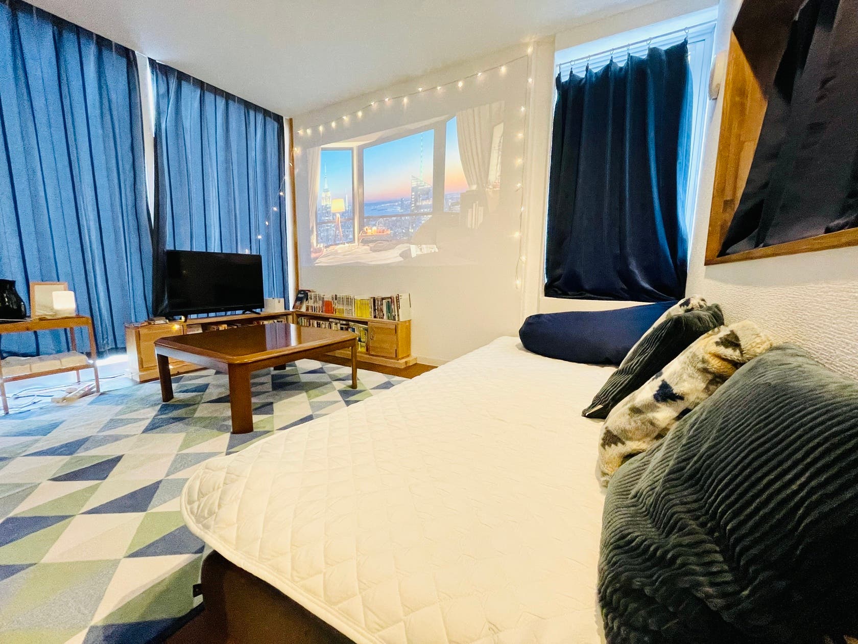 【JR大阪京橋】【G03】当日予約可！100インチプロジェクター無料でおうちシアター/コタツ/カップル/デート/映画鑑賞にの写真5