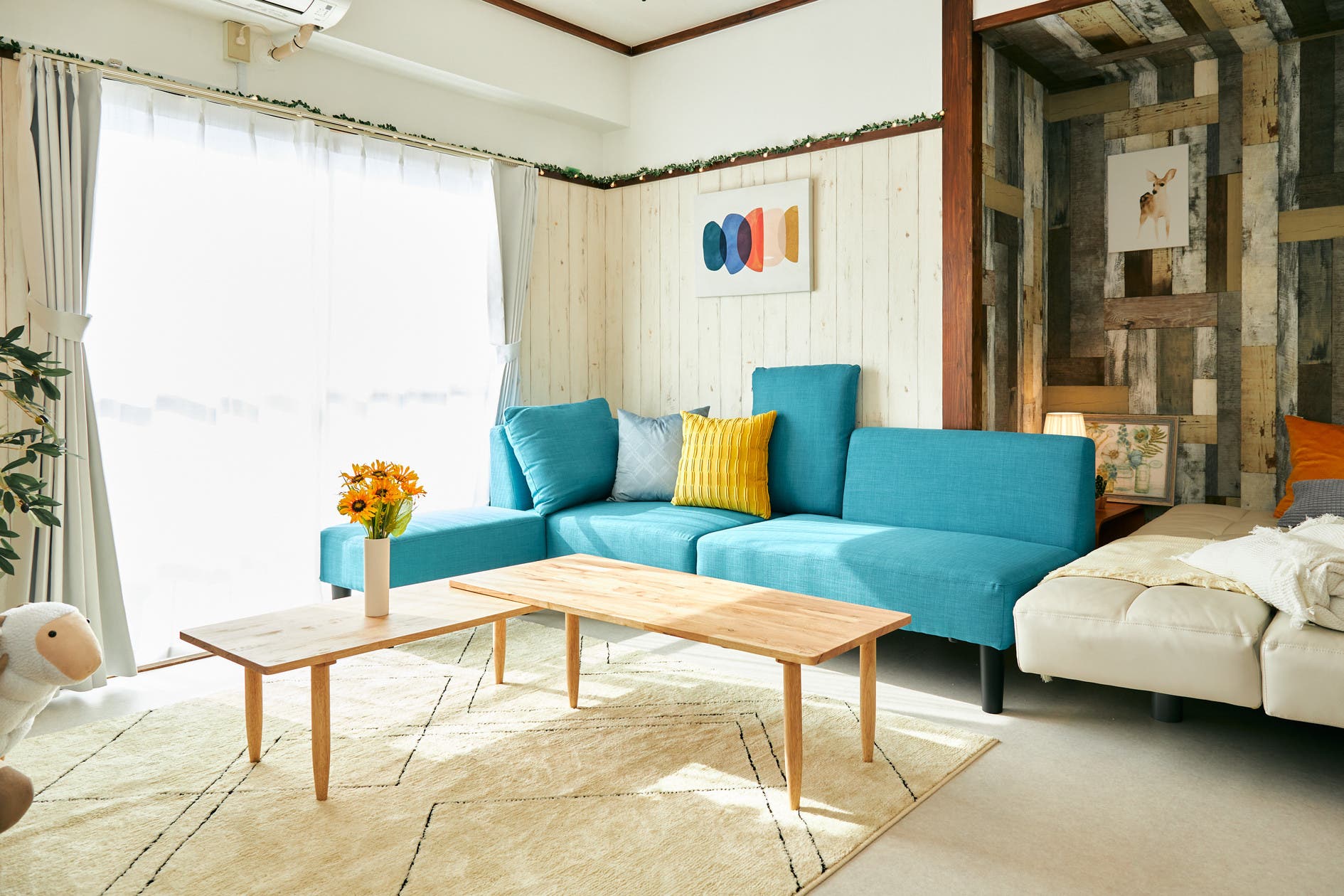 【自然光🌞日当り抜群】大久保駅1分😍撮影・パーティー・ハウススタジオなど多用途に使える２LDK🐑控室・メイク室あり💄最大25名の写真6