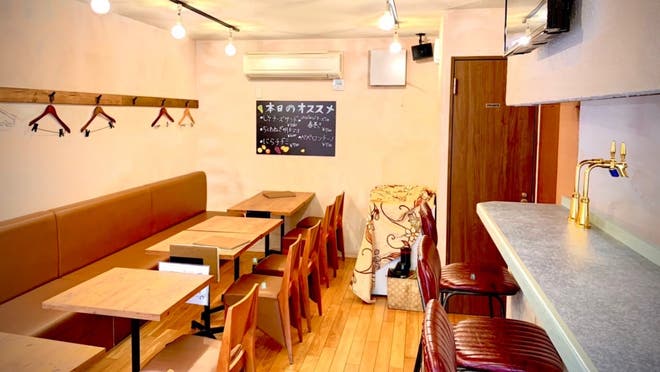 【東武東上線ときわ台駅/徒歩30秒】ガラス張りのおしゃれなバースペースの写真1