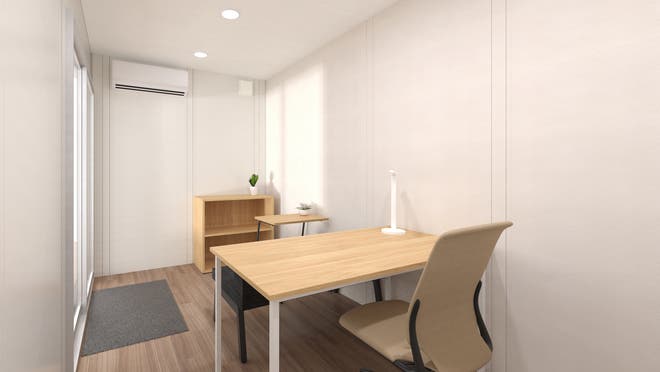 【Work1】✨U-SPACE笠岡店✨集中できる個室空間となっております♪Wi-Fi/笠岡市の写真1