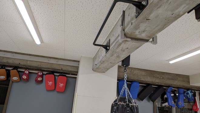 最寄り駅から徒歩1分でアクセス良好!24時間利用可能!鏡張で武道・格闘技・ダンスなど、快適に練習できます。の写真6