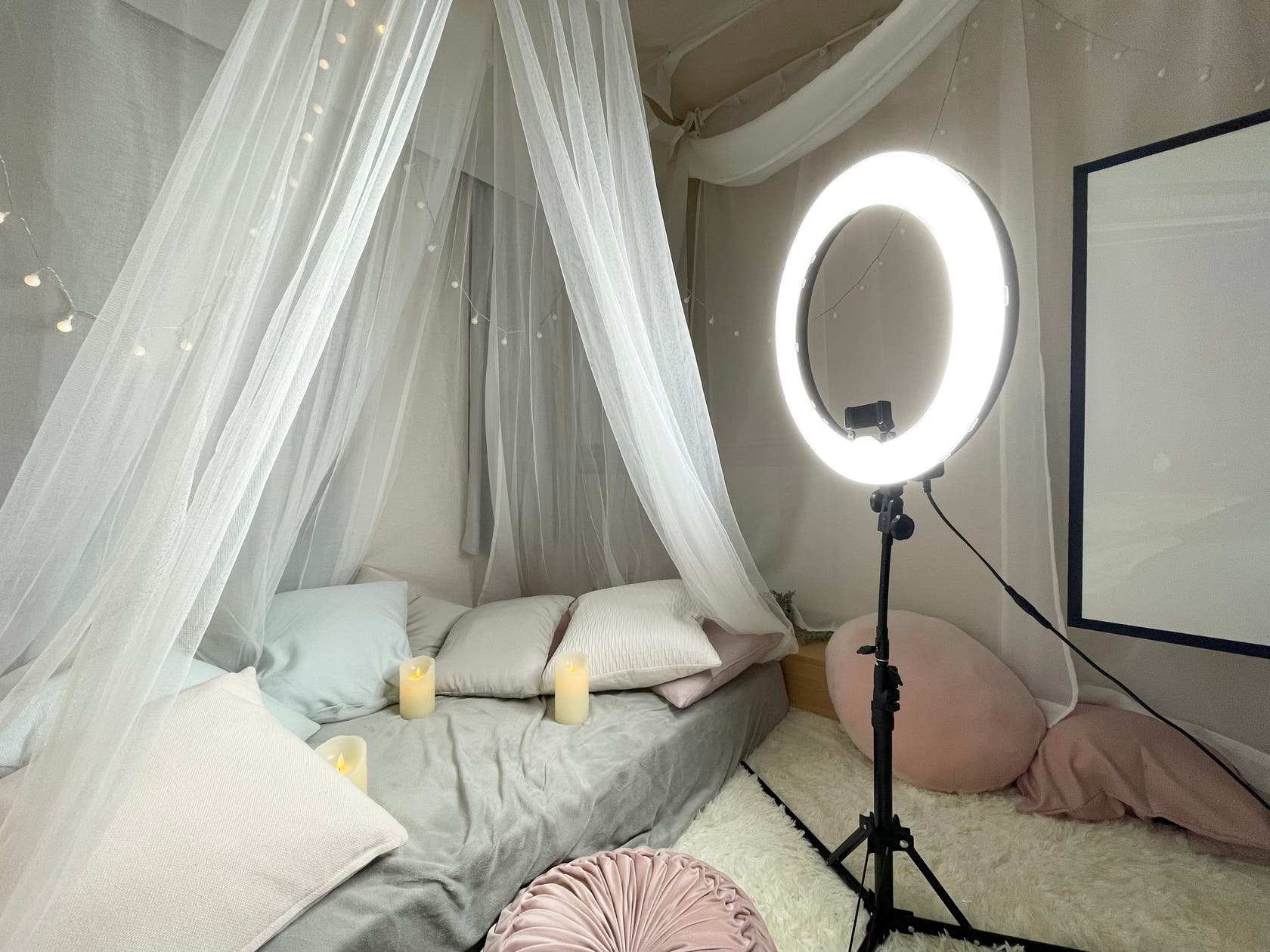 【アソシア-reve新栄】夢のようなお部屋⭐️大型80㌅スクリーン🎬Netflix/Hulu見放題🍿女子会・推し活❤️の写真14