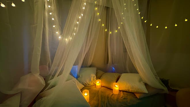 【アソシア-reve新栄】夢のようなお部屋⭐️大型80㌅スクリーン🎬Netflix/Hulu見放題🍿女子会・推し活❤️の写真6