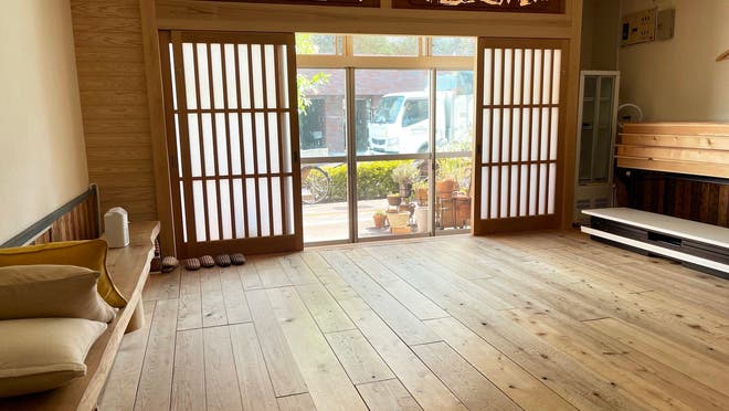 レンタルスペース杜ノ夢102 和モダンな内装♪ヨガやダンス
ホームパーティーや撮影 ワークショップに 会議やミニライブも◎の写真1