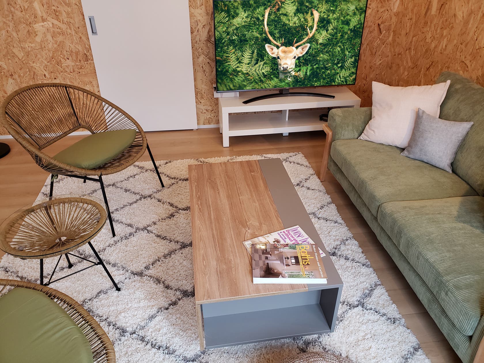 【ラパーク岸和田から徒歩3分】無料駐車場2台あり✨女子会/お家デート/誕生日会/タコパ/鍋パ/鑑賞会/セミナーの写真5