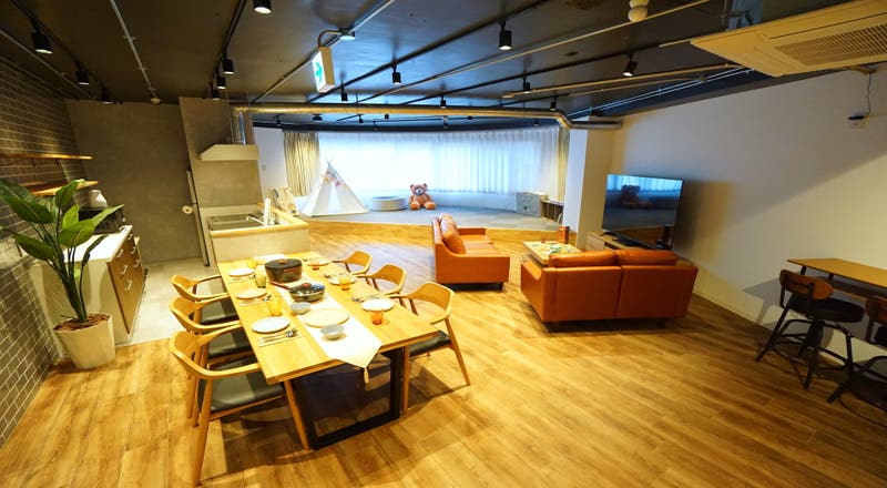 ＜グリーンパーク＞完全個室！高速光Wi-Fi/大型テレビあり！パーティー/飲み会/ママ会
