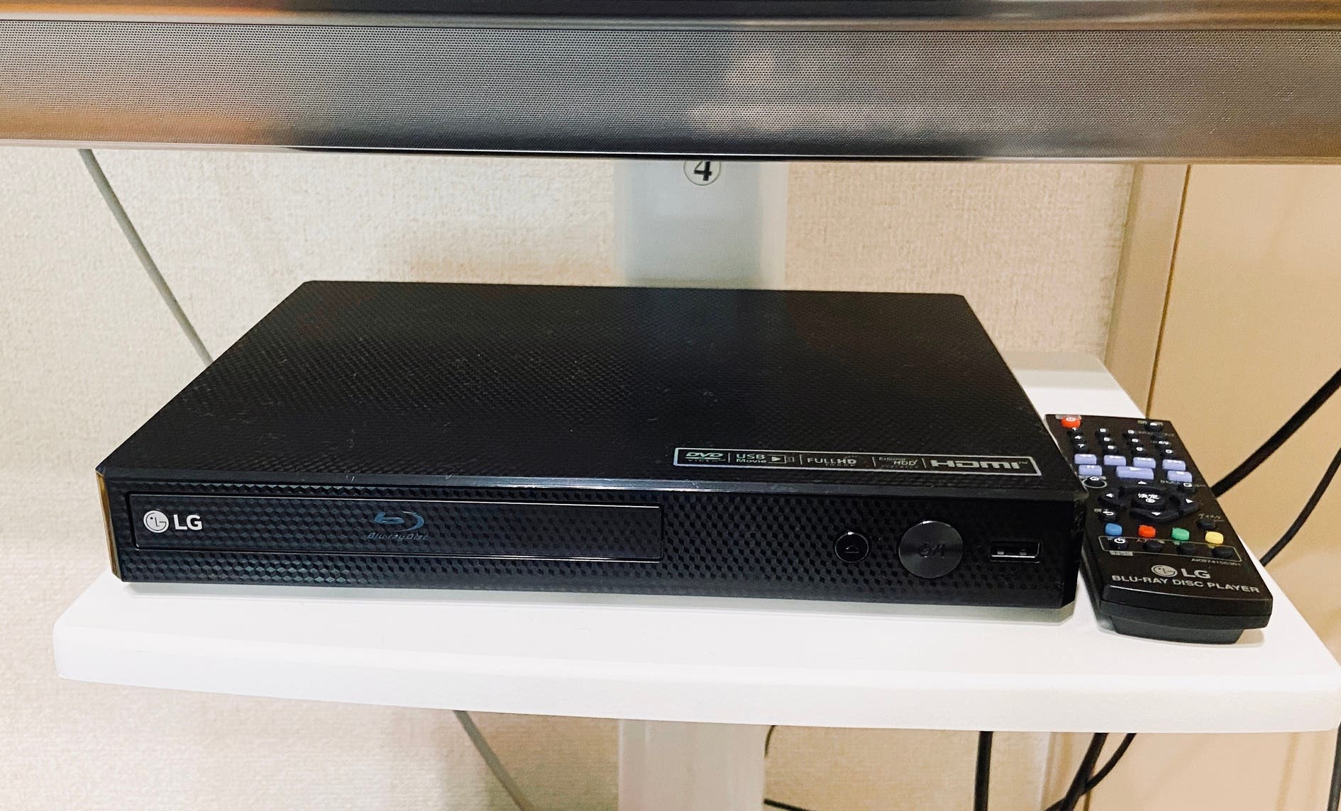 【無料】DVD/Blu-rayプレーヤー(ブルーレイ対応 /映画,ライブ鑑賞,推し活に最適)の画像1