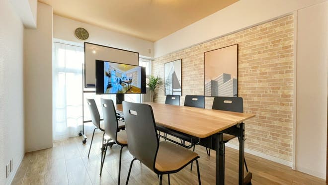 当日予約20%OFF/🚄JR名古屋駅徒歩4分/建物内ゴミ置場あり/🎲ボードゲーム/🍔飲食可🧋/【nikotto room名古屋】の写真1