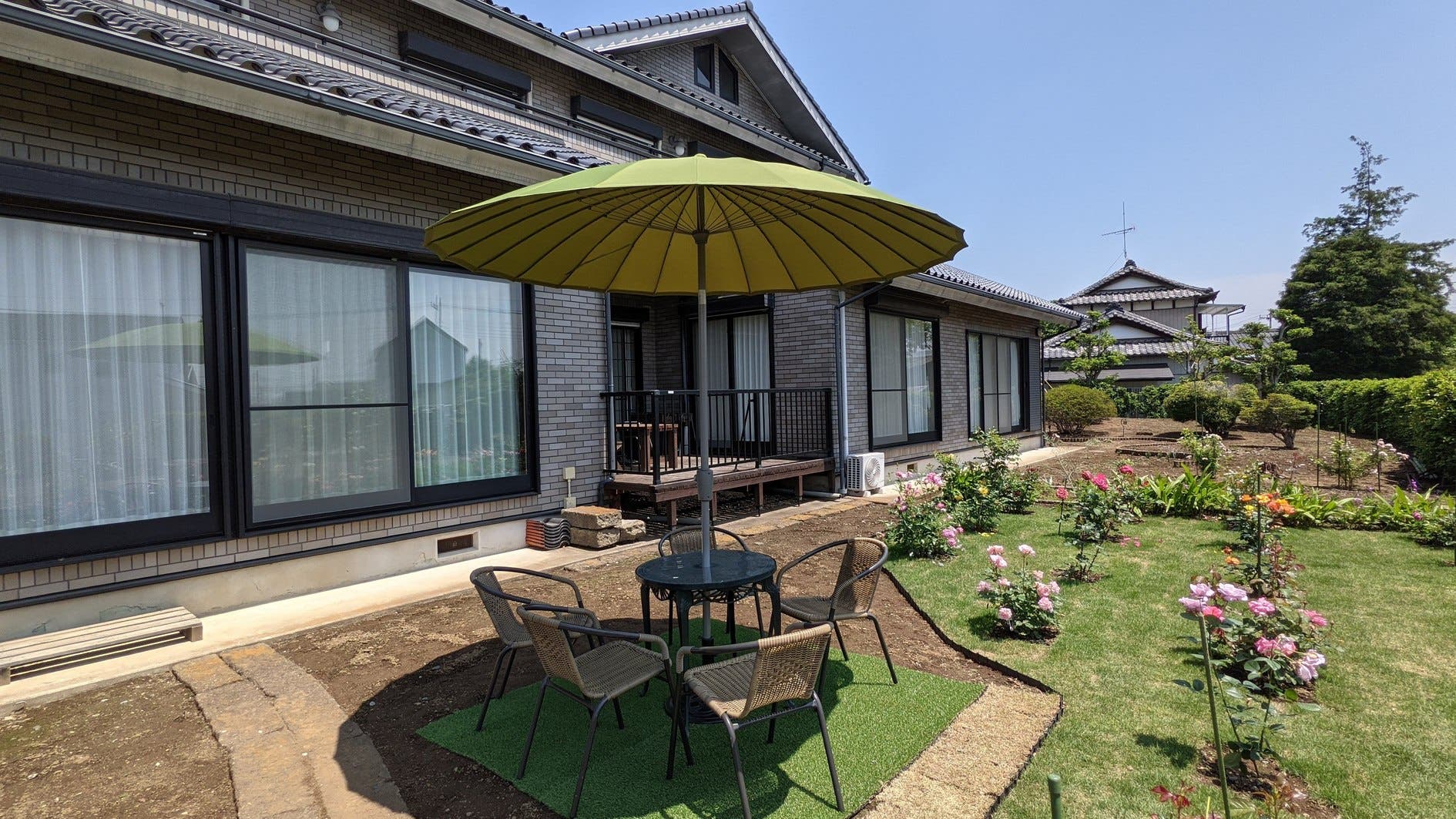 【撮影やパーティ利用が人気！】薪ストーブのある広いリビング、茶器を備えた和室のある大邸宅☆撮影利用が人気です！の写真5