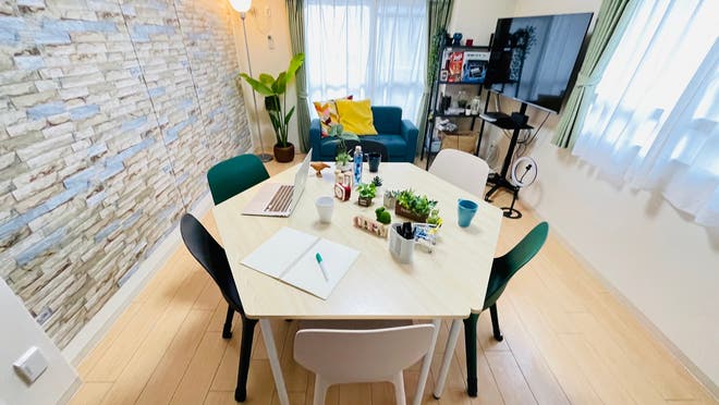 【SYUN@ROOM/フィット薬院】薬院駅2分❗️平日1時間1000円🉐多目的レンタルスペース✨面談💼パーティ🥂撮影📸映画🎥の写真2