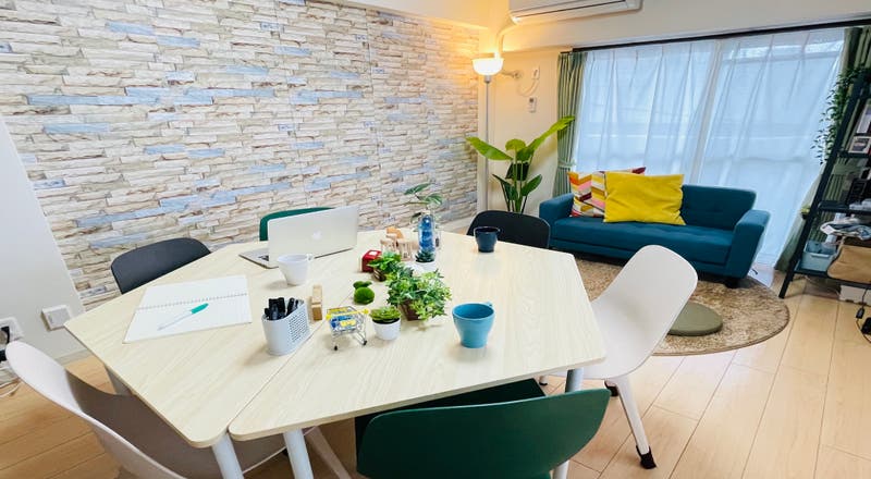 【SYUN@ROOM/フィット薬院】薬院駅2分❗️平日1時間1000円🉐多目的レンタルスペース✨面談💼パーティ🥂撮影📸映画🎥