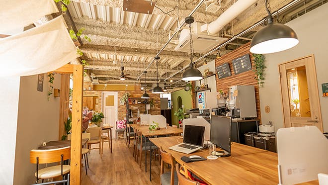 志木駅徒歩1分!コワーキングスペース貸切利用(エリア貸切)の写真1