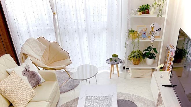 韓国風内装【JR船橋駅徒歩5分】❣️50型TV✨WiFi完備✨誕生会/お家デート/推し会等の写真5