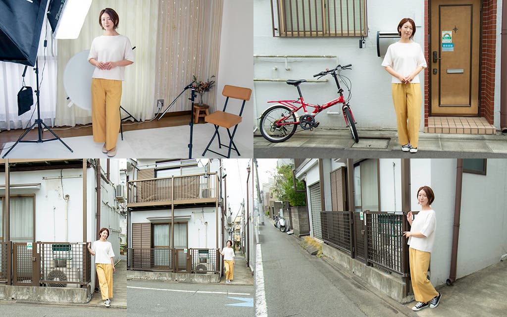 池上駅徒歩4分 個人撮影 撮影会 前日予約対応！準備はカメラだけでOK! ホワイト背景紙常設 換気良好の写真17