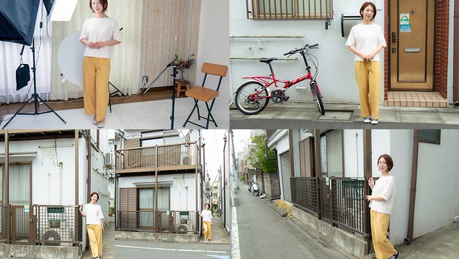 池上駅徒歩4分 個人撮影 撮影会 前日予約対応!準備はカメラだけでOK! ホワイト背景紙常設 換気良好の写真17