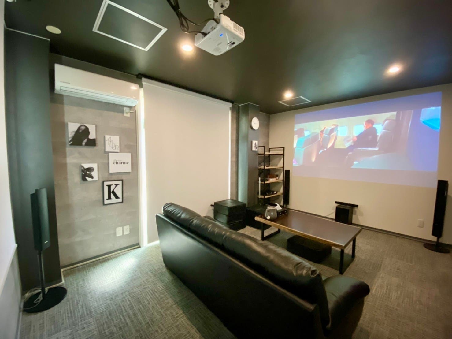 【本厚木駅から5分】Wi-Fi完備/立体音響の重厚サウンドで映画鑑賞★/防音で楽器練習・動画撮影OK/洗練されたシンプル空間の写真7