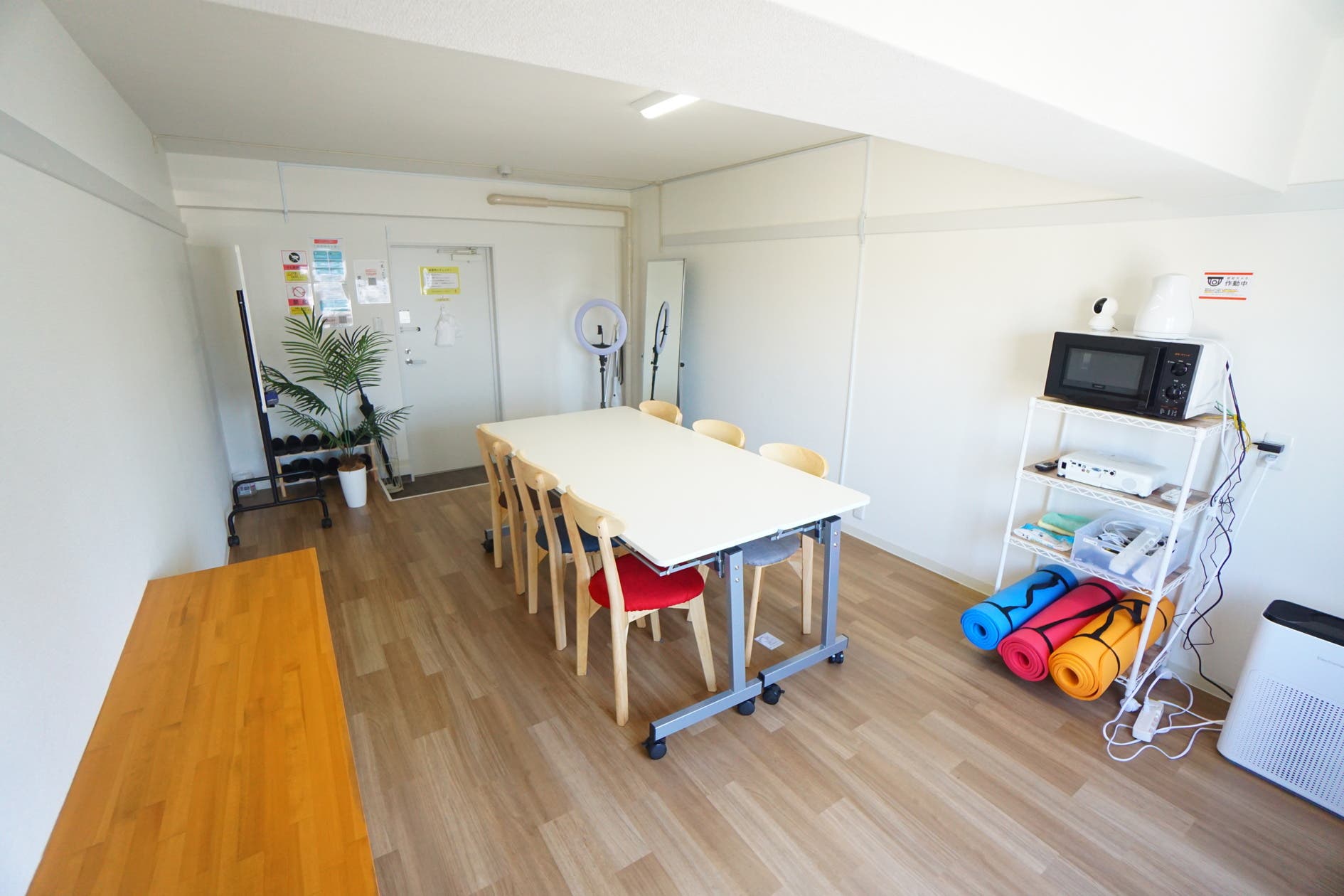 ＜初台マルチスペース402＞完全個室✨光回線Wi-Fi/ヨガマット/リングライト無料！会議/ヨガ/撮影の写真21