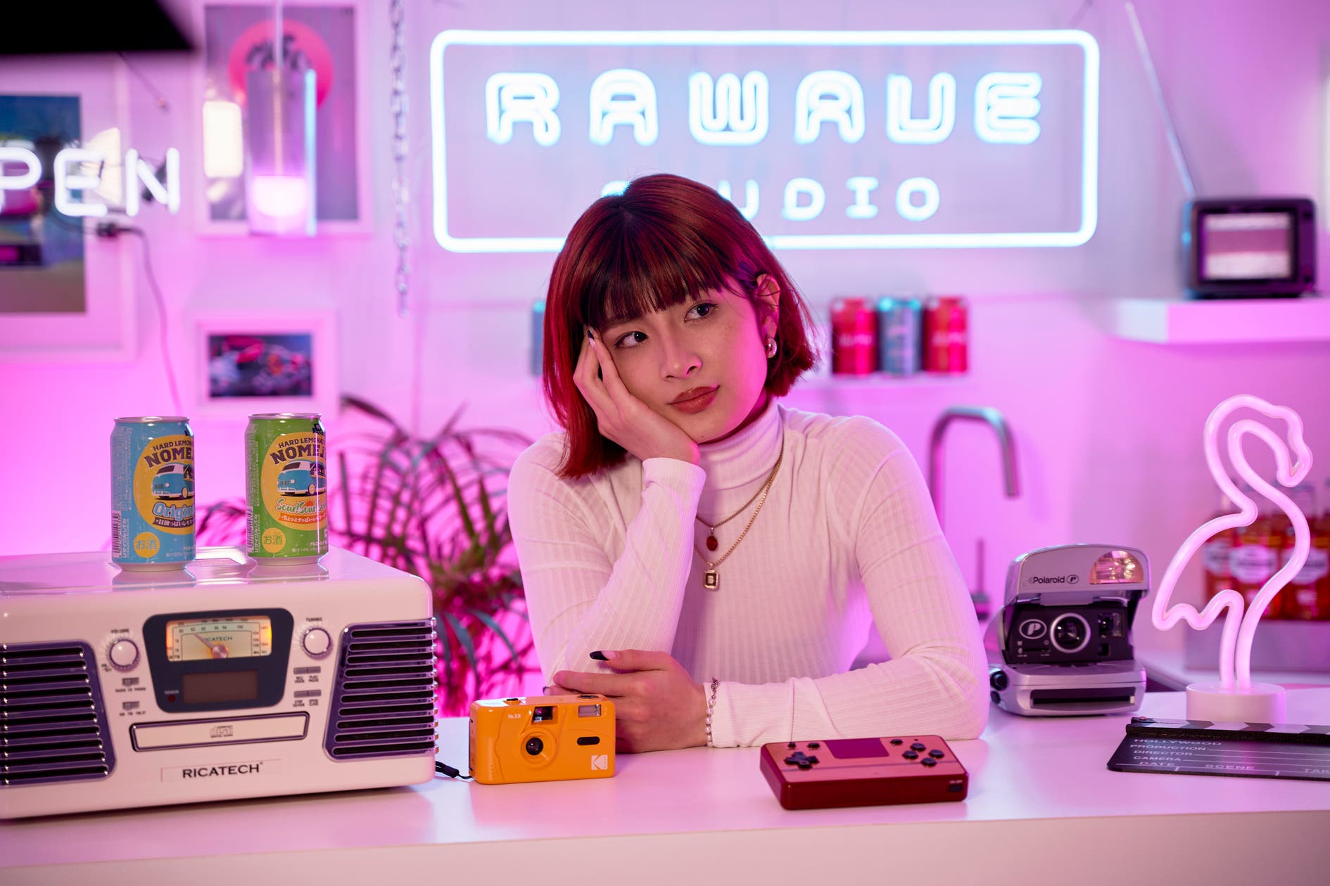 "RETRO FUTURE"や"CYBER PUNKをテーマにしたスペース【RAWAVEスタジオ】の写真12