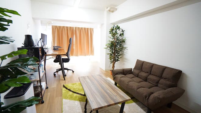 光回線導入⭐️<初台ミニマルオフィス403>完全個室✨モニター/Wi-Fiあり!テレワーク/リモートワーク/Web会議/作業場所の写真2