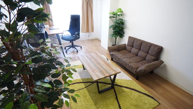 光回線導入⭐️<初台ミニマルオフィス403>完全個室✨モニター/Wi-Fiあり!テレワーク/リモートワーク/Web会議/作業場所の写真5