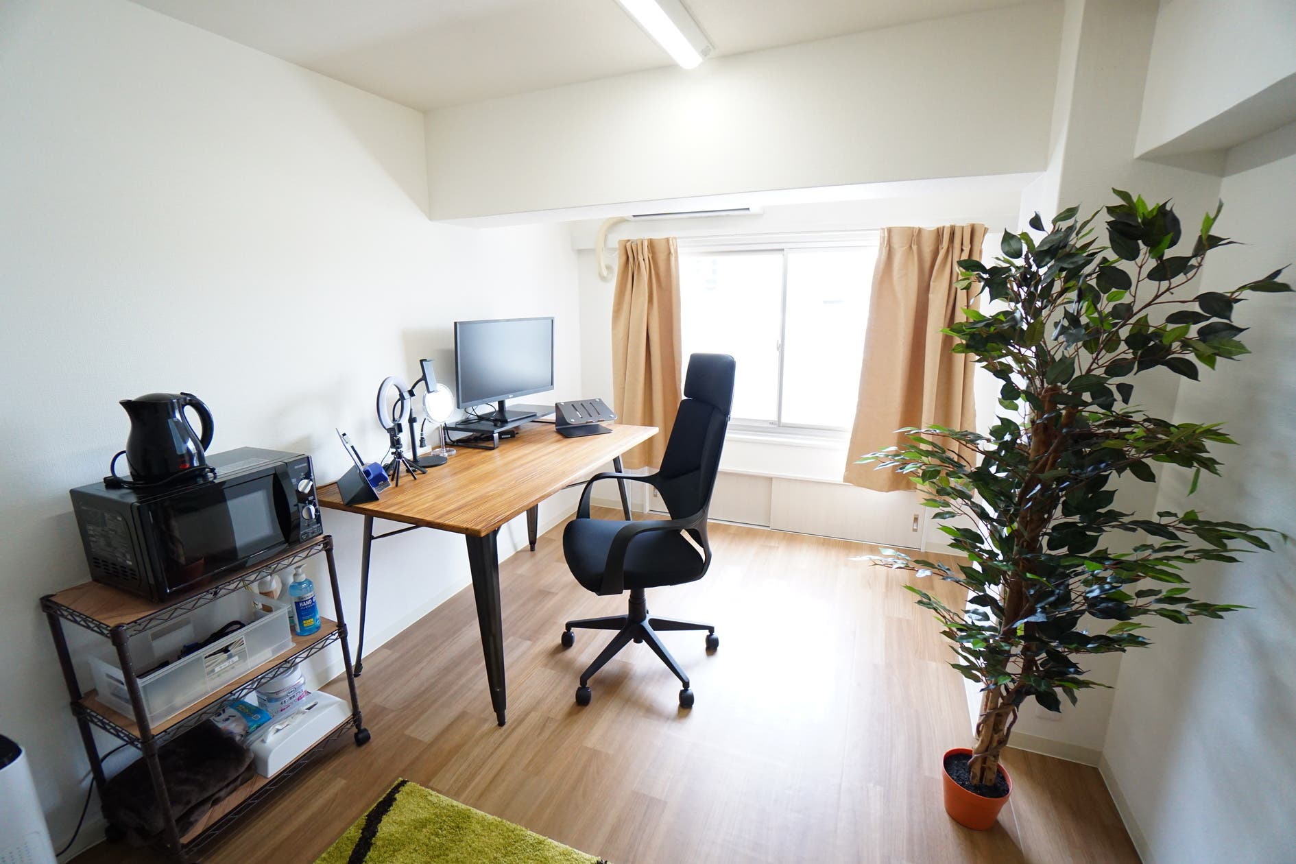 光回線導入⭐️＜初台ミニマルオフィス403＞完全個室✨モニター/Wi-Fiあり！テレワーク/リモートワーク/Web会議/作業場所の写真8