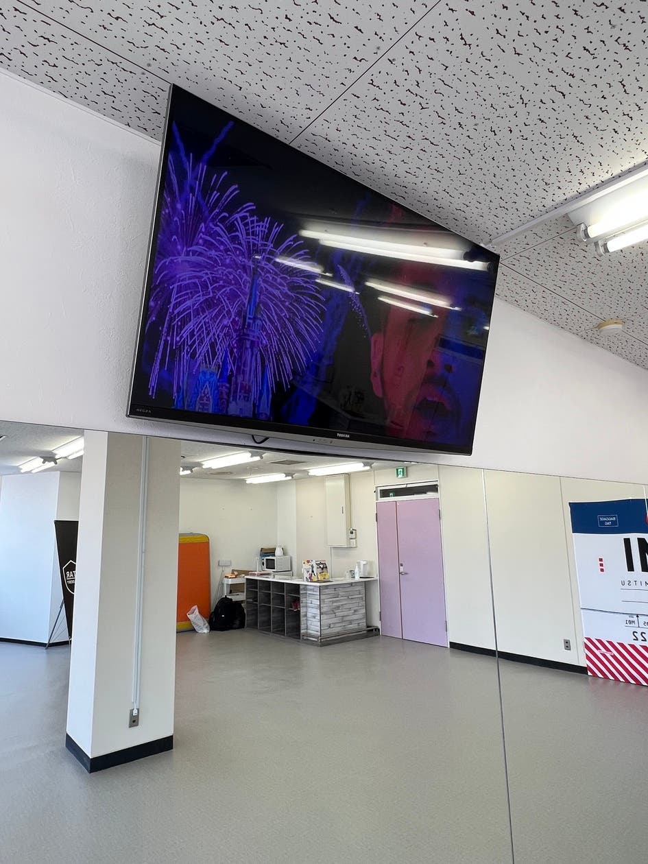 JR内房線 君津駅前唯一　テレビモニター付き大型ダンススタジオの写真4