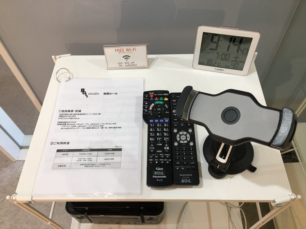 渋谷から最短15分！ダンススタジオ／サラウンドスピーカー／防音仕様／一面鏡張り／Wi-Fiの写真5