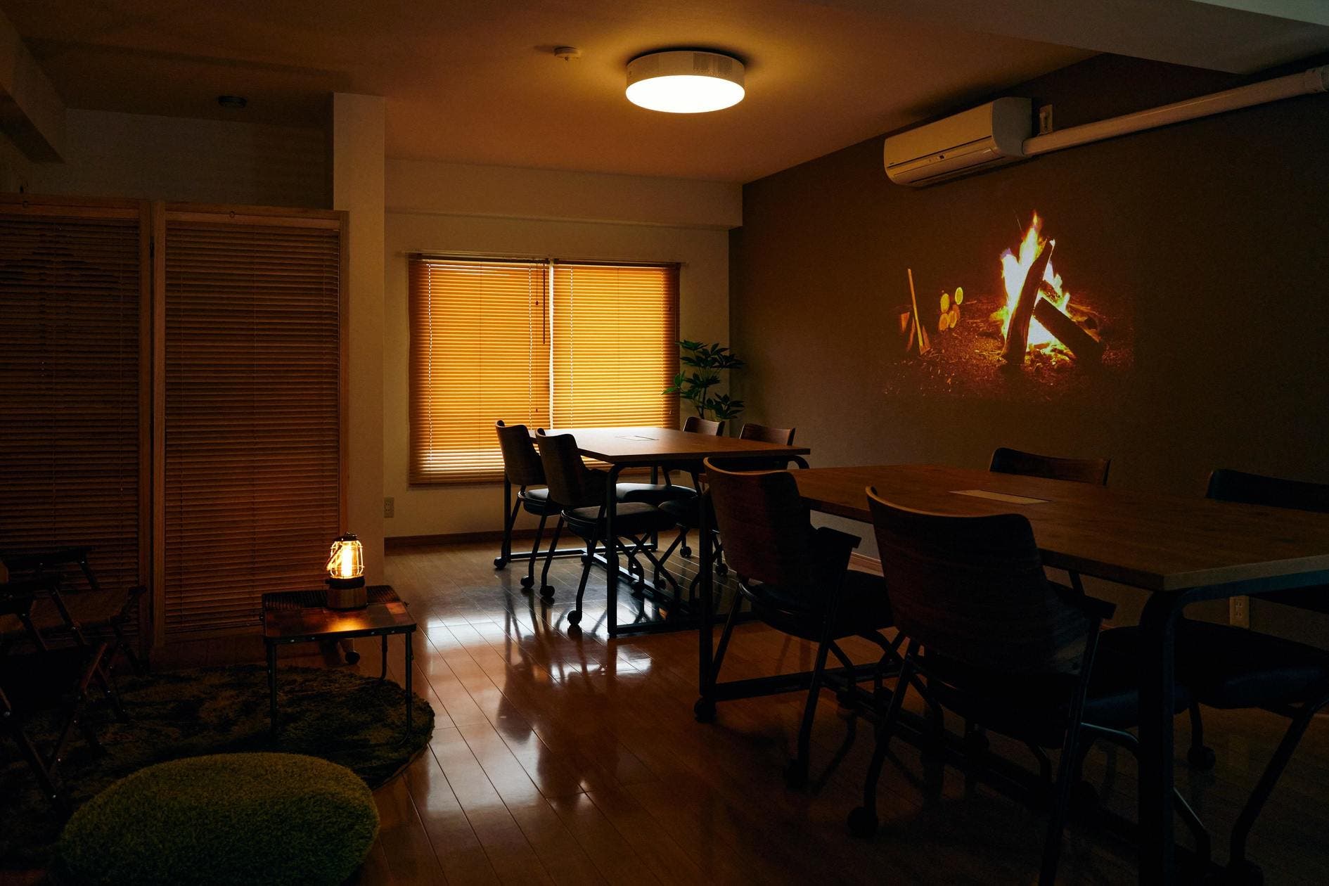 【大崎・五反田】駅近・広々なグランピング風マルチスペース🏕️大画面プロジェクター✨最新ゲーム機🎮鑑賞会・会議・ボードゲームに🌿の写真13