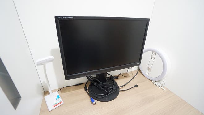 <TimePort木場ワーキングブースNo.2>完全個室⭐️光回線Wi-Fi/モニター無料!テレワーク/Web会議の写真3