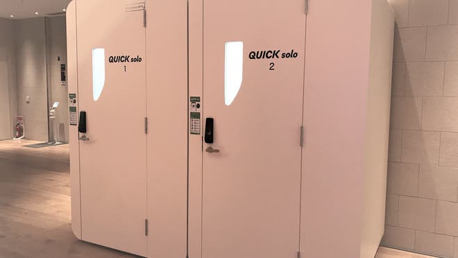 <QUICK solo 東急プラザ渋谷【No.2】>完全個室⭐️Wi-Fi無料!テレワーク/Zoom/自習の写真3