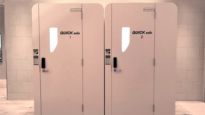 <QUICK solo 東急プラザ渋谷【No.2】>完全個室⭐️Wi-Fi無料!テレワーク/Zoom/自習の写真4