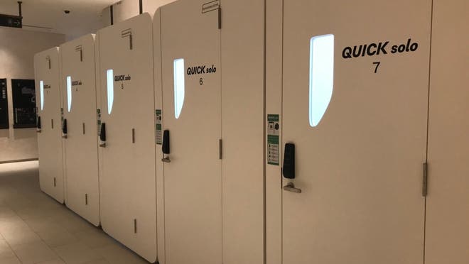 <QUICK solo 東急プラザ渋谷【No.5】>完全個室⭐️Wi-Fi無料!テレワーク/Zoom/自習の写真3