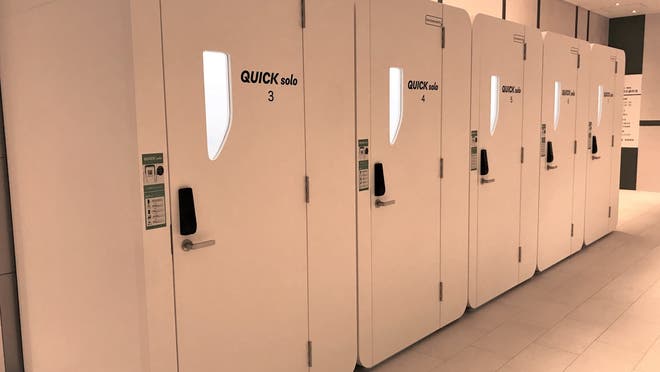 <QUICK solo 東急プラザ渋谷【No.7】>完全個室⭐️Wi-Fi無料!テレワーク/Zoom/自習の写真1