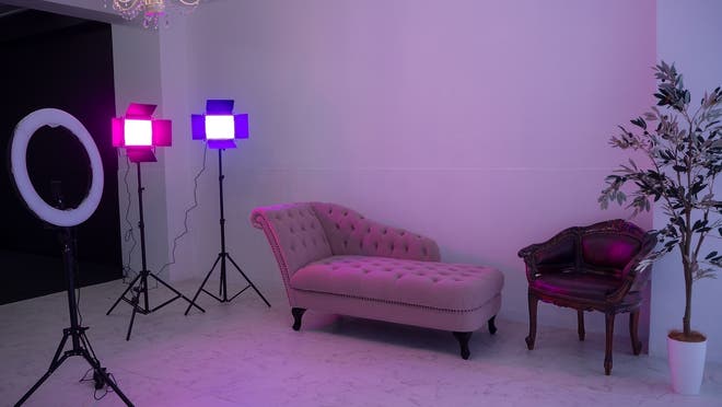 自然光×白壁×白床|黒壁×黒床◎飯田橋駅1分|撮影ベッド|洞窟ブース|ポートレート・コスプレ|24時間撮影OK!の写真19