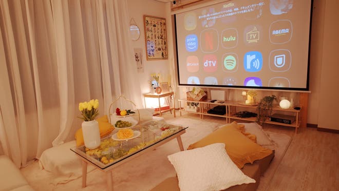 ✨solaris(ソラリス)🎁大宮駅徒歩6分🌟推し活/女子会/SNS撮影💖100インチ巨大スクリーンでお家映画館🍿の写真2