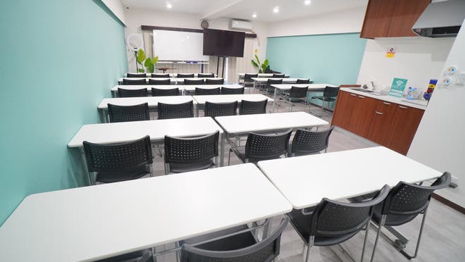 ✨窓有換気可能!✨<サクセス金山会議室>リモートワーク・テレワークにも最適!金山駅より徒歩3分♪最大35名収容!光Wi-Fi無料の写真9