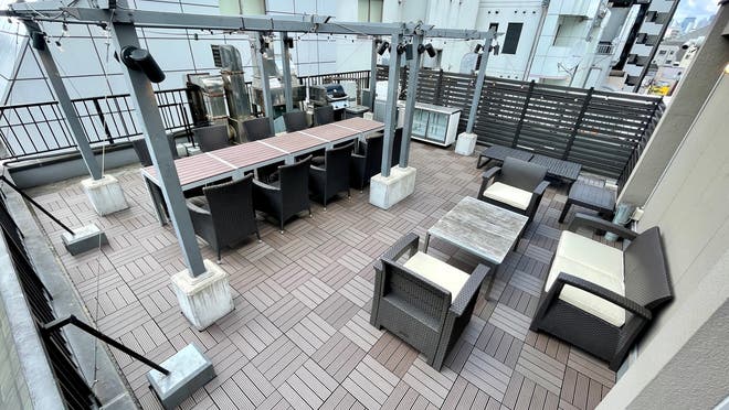 【渋谷駅徒歩8分】テラス・ダーツ台付きのプライベート空間!🎂誕生日会🥂打ち上げ・パーティーにの写真10