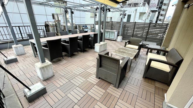 【渋谷駅徒歩8分】テラス・ダーツ台付きのプライベート空間!🎂誕生日会🥂打ち上げ・パーティーにの写真11