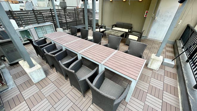 【渋谷駅徒歩8分】テラス・ダーツ台付きのプライベート空間!🎂誕生日会🥂打ち上げ・パーティーにの写真15