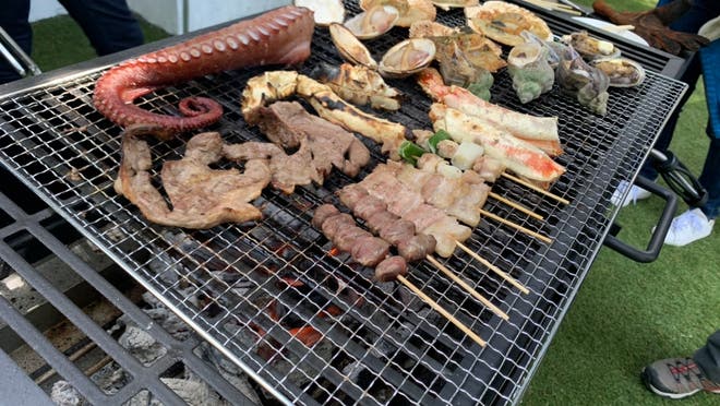 ドッグランでBBQ!BBQが出来る場所をお探しの方!食材と飲み物を持ち込むだけ!アメリカ製のグリルあります!の写真3