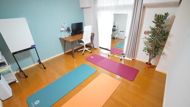 <中野ワークスペース101>⭐️光回線導入!⭐️完全個室✨モニター/Wi-Fi/ヨガマット無料!テレワーク/ヨガ/会議/作業場所の写真6